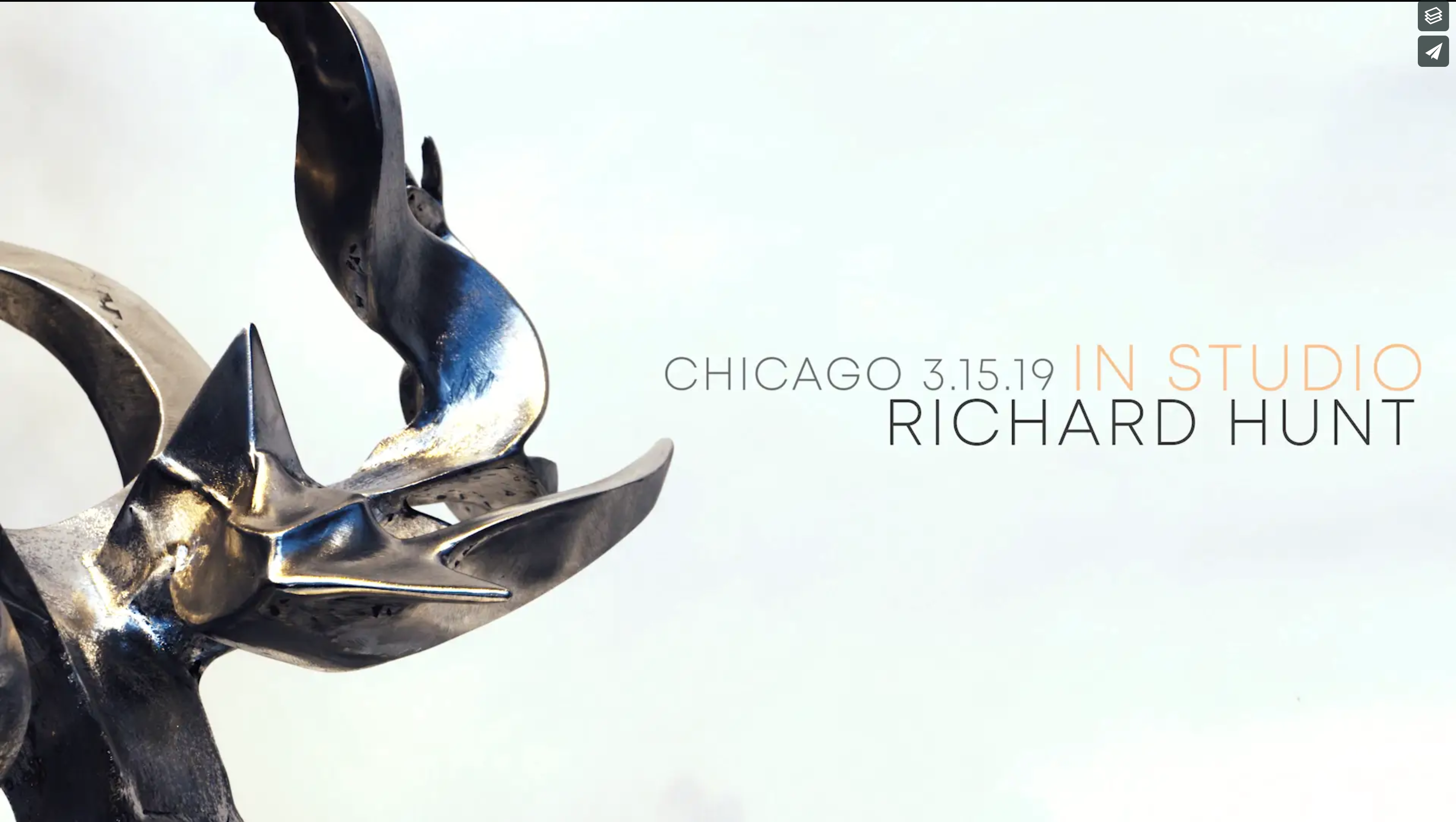 Richard Hunt in his studio • Christoph Green • Producer and Director